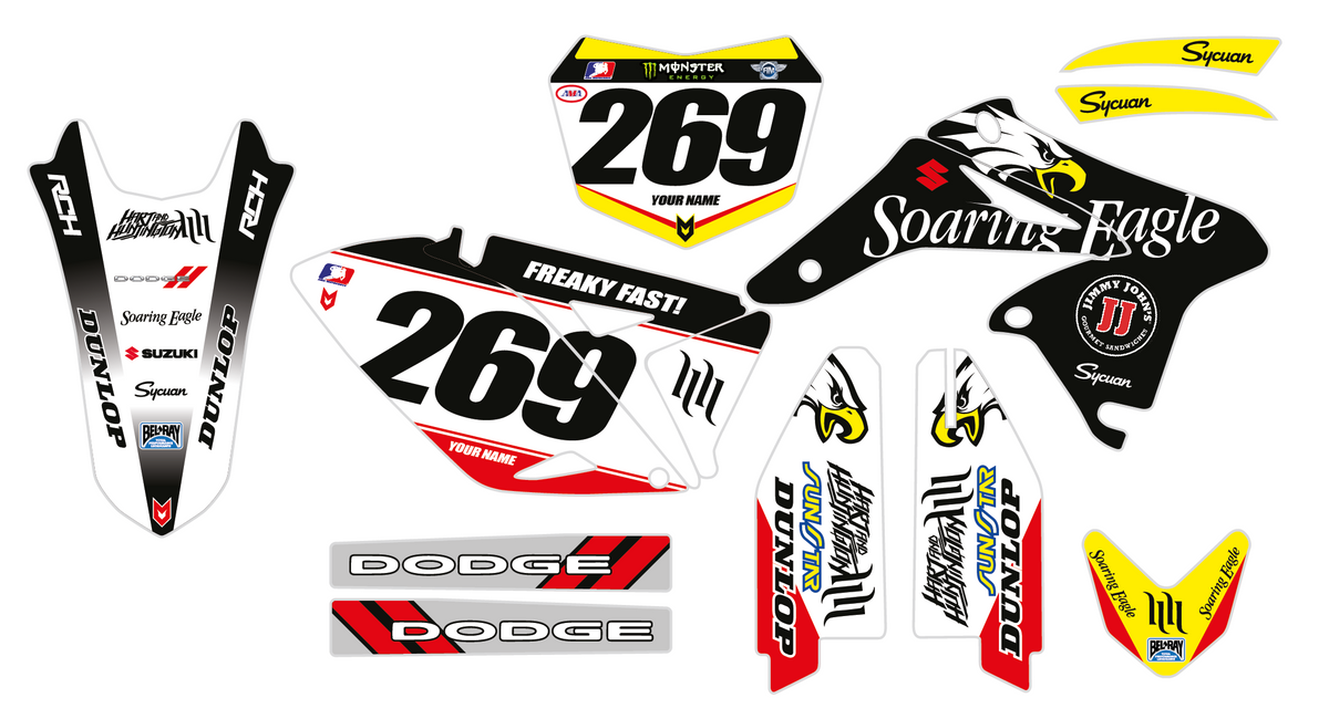 soaring eagle suzuki graphics