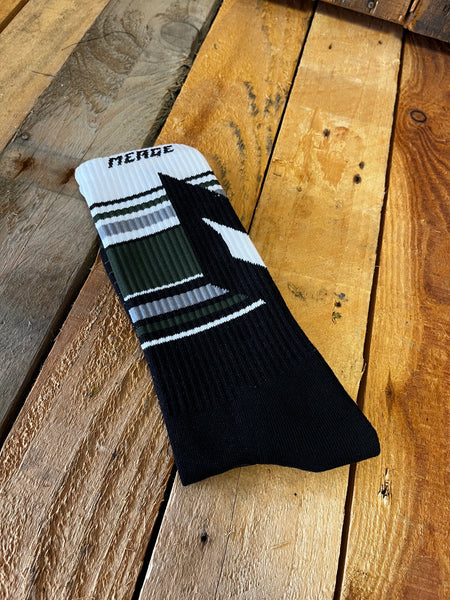 Striped MRG Sock – Merge Decals