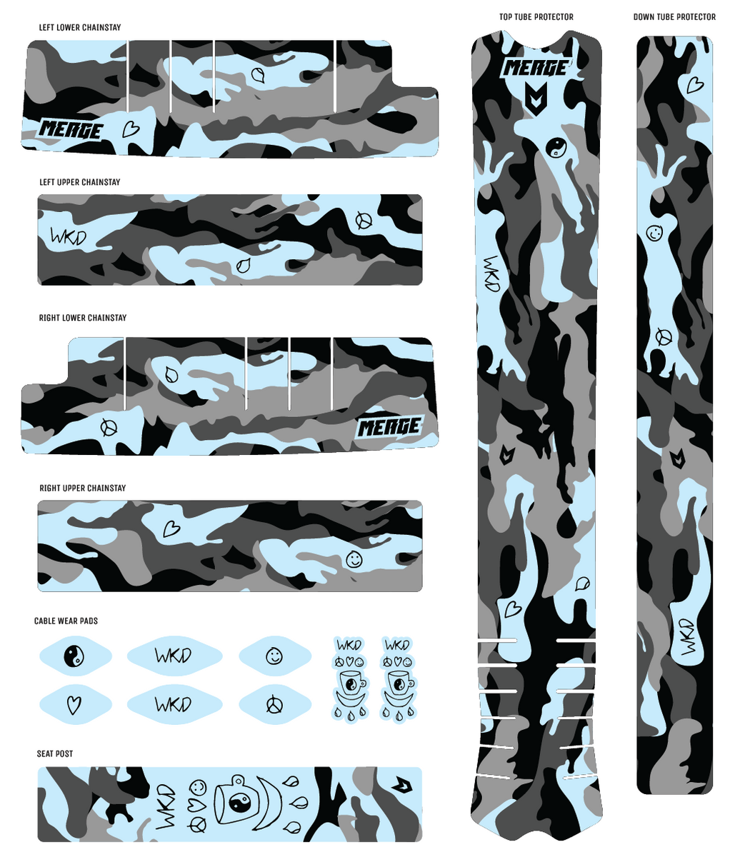 CLEAR FRAME | WKD – Merge Decals