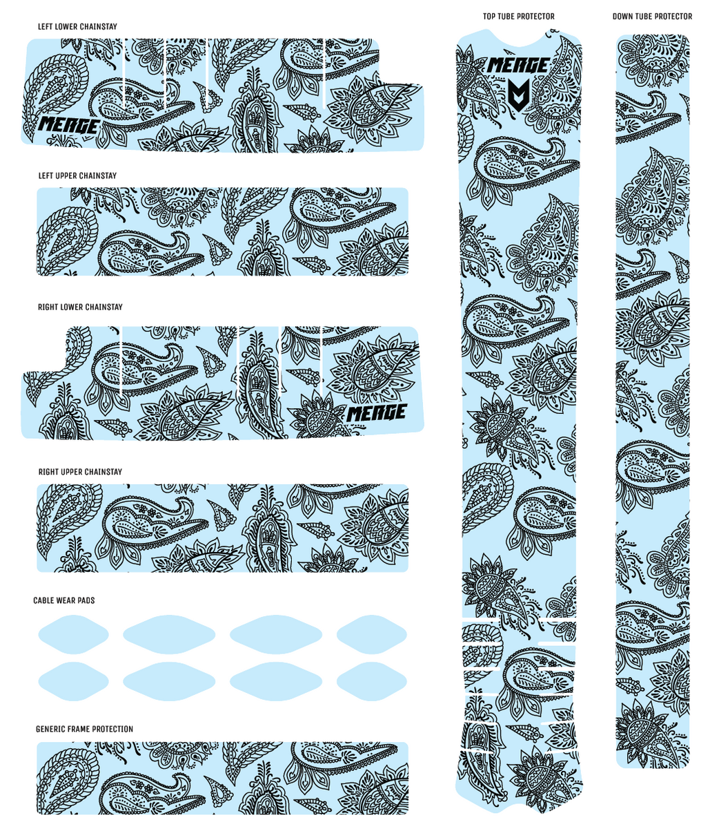 CLEAR FRAME | PAISLEY – Merge Decals